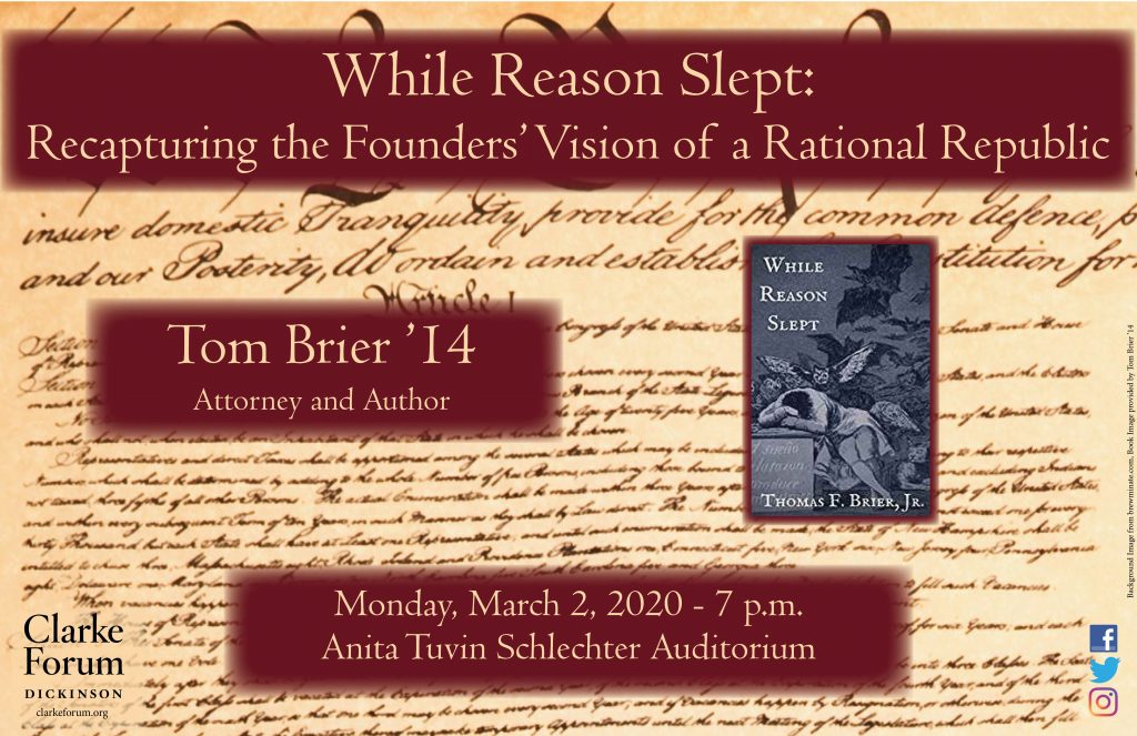 Tom Brier ’14 | Clarke Forum for Contemporary Issues