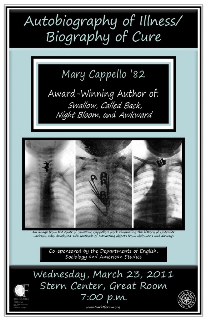Mary Cappello ’82 | Clarke Forum for Contemporary Issues