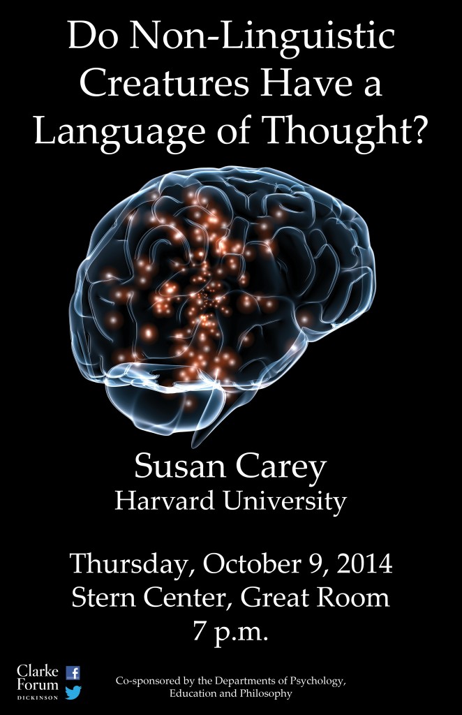 Susan Carey | Clarke Forum for Contemporary Issues