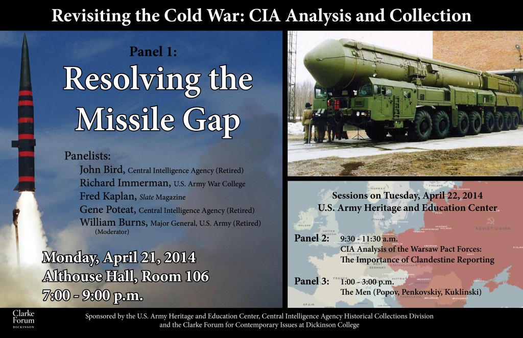 Revisiting the Cold War: CIA Analysis and Collection | Clarke Forum for ...