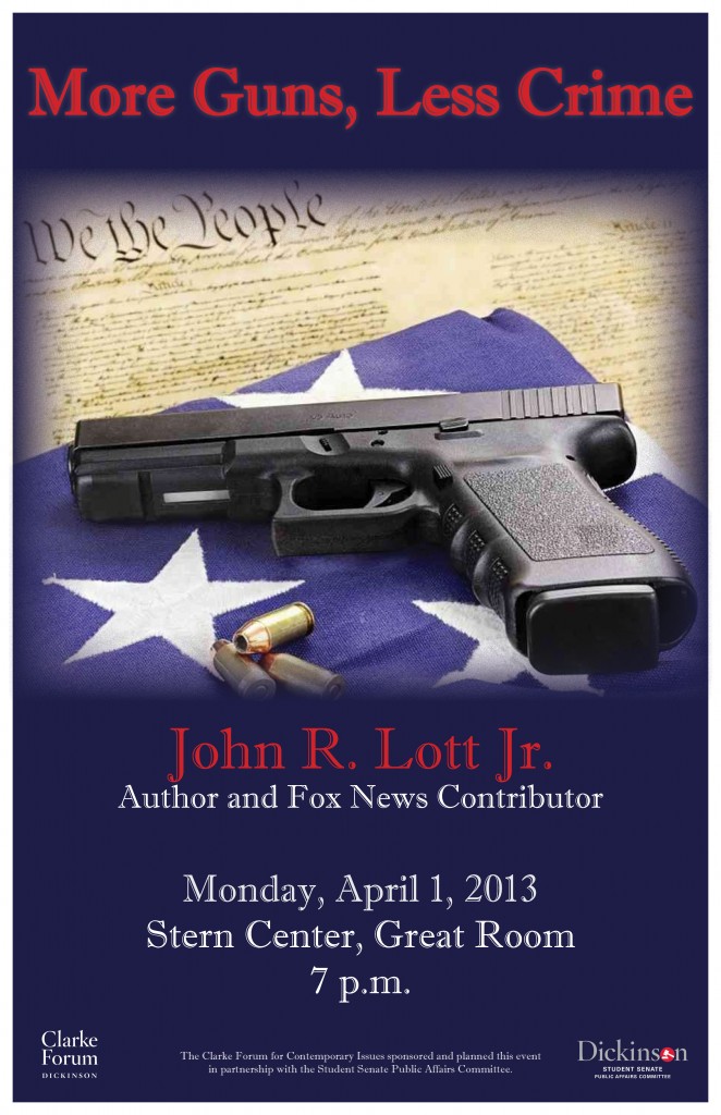 John R. Lott Jr. | Clarke Forum for Contemporary Issues