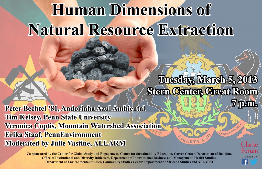 Human Dimensions of Natural Resource Extraction – Panel Discussion ...