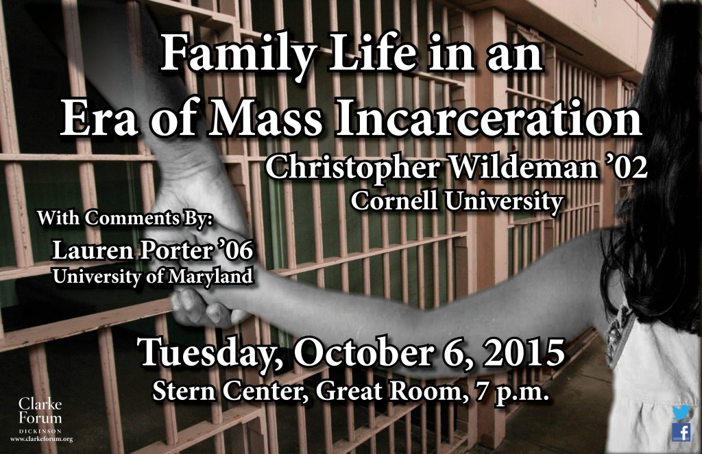 Christopher Wildeman ’02 | Clarke Forum for Contemporary Issues