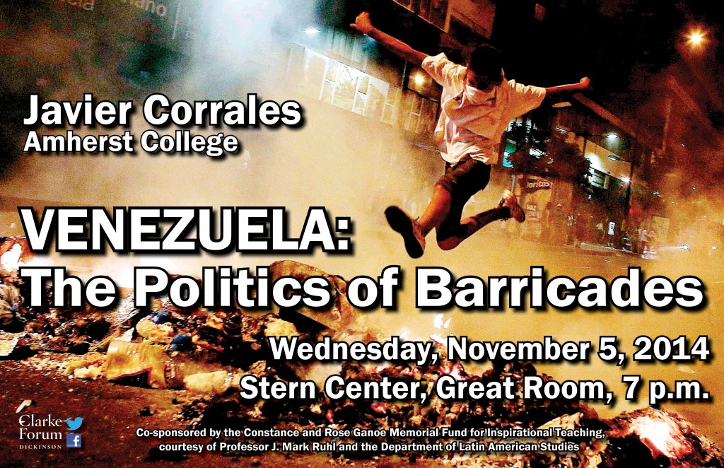 Javier Corrales | Clarke Forum for Contemporary Issues